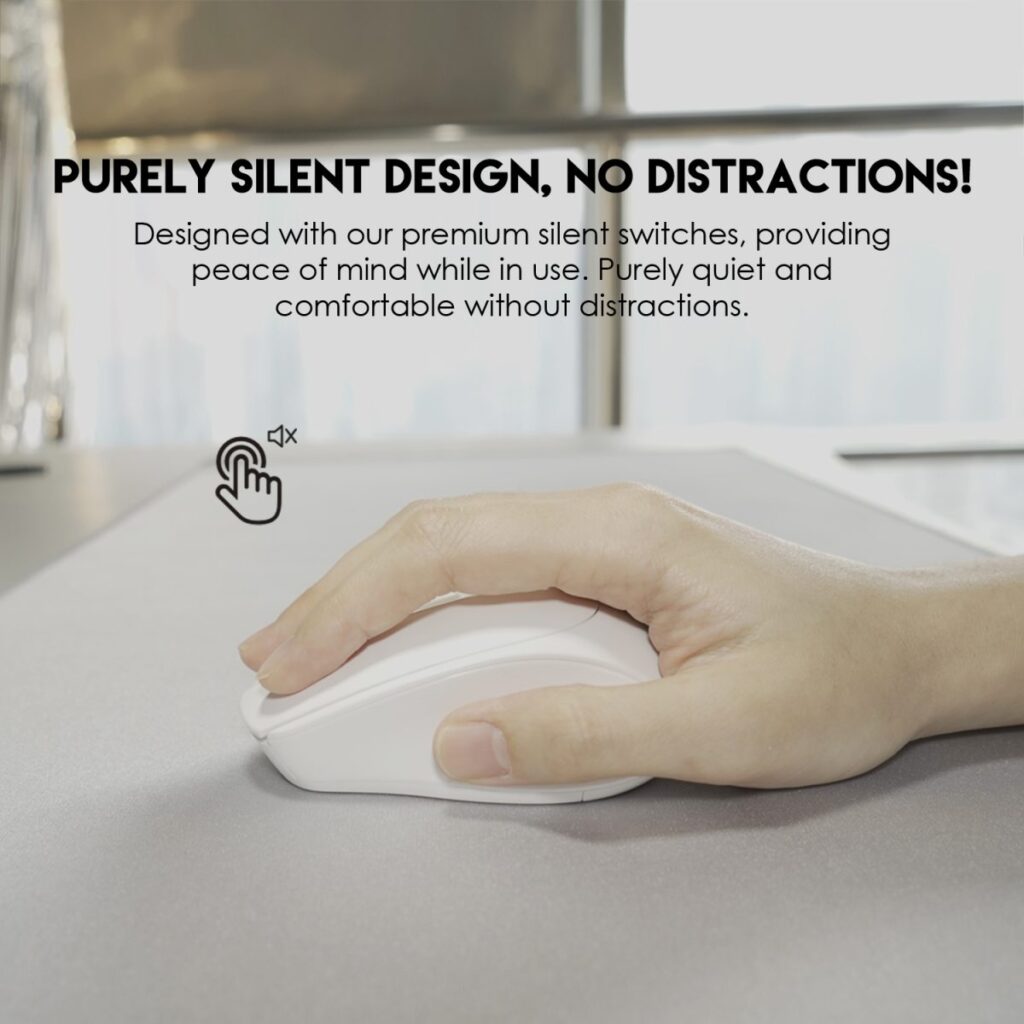 FANTECH W191 (Black) GO WIRELESS MOUSE SILENT SWITCH MOUSE - Shopx.lk